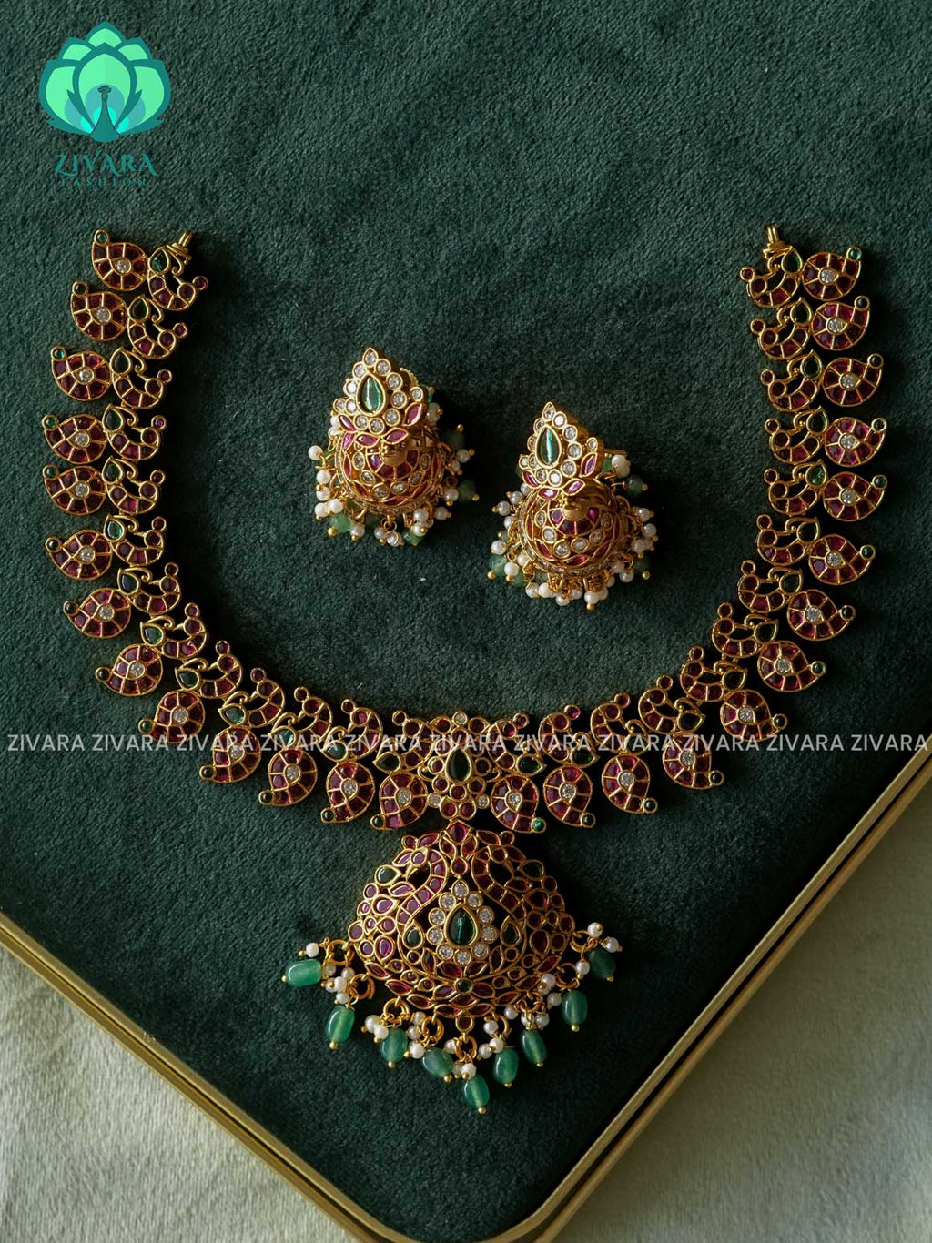 MATHANGI- SUN AND MOON- SURYA CHANDRA-HAIR ACCESSORIES REAL KEMP BHARA ...